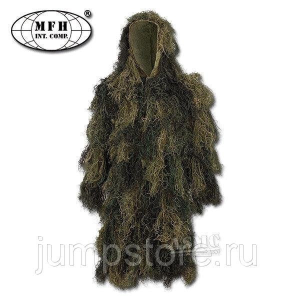 Купить Маскхалат Гилли Ghillie Jacket MFH woodland XL\XXL в магазине ...